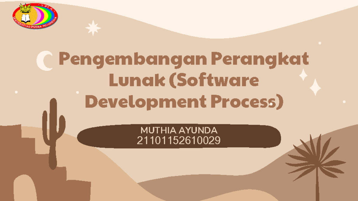 Pengembangan Perangkat Lunak - Pengembangan Perangkat Lunak (Software Development - Studocu