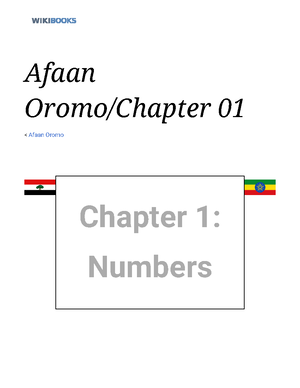 Afaan Oromo App D - Wikibooks, open books for an open world - Afaan ...