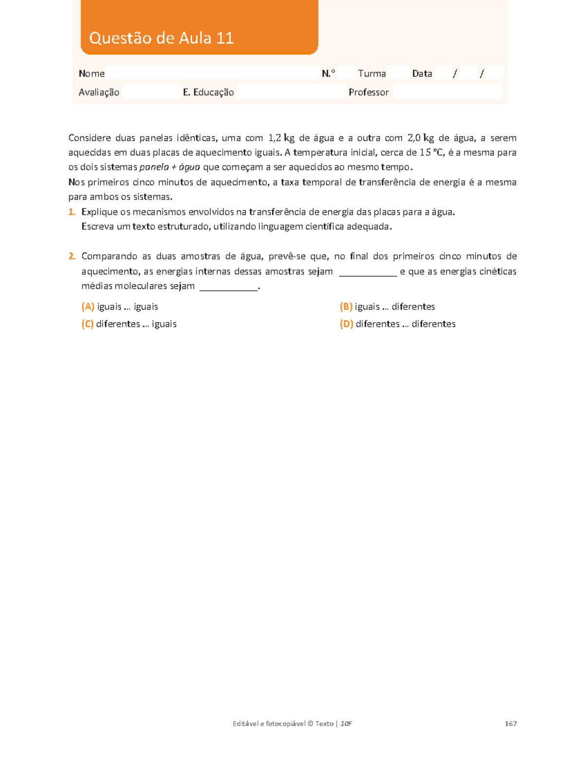 Y K4Fj NF7fu - mnm ,m,m - Editável e fotocopiável © Texto | 10F 167 ...