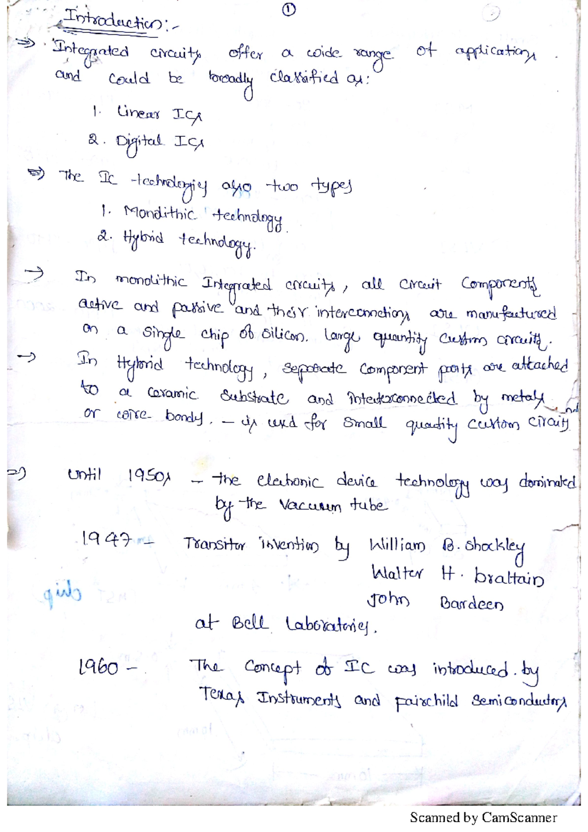 Linear IC Applications(LICA)-– Introduction to Operational Amplifier ...