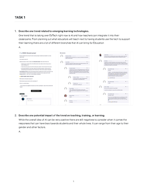 294 Task 2 - Task 2 - 2055.4: Evaluates Learning Technologies A. Create ...
