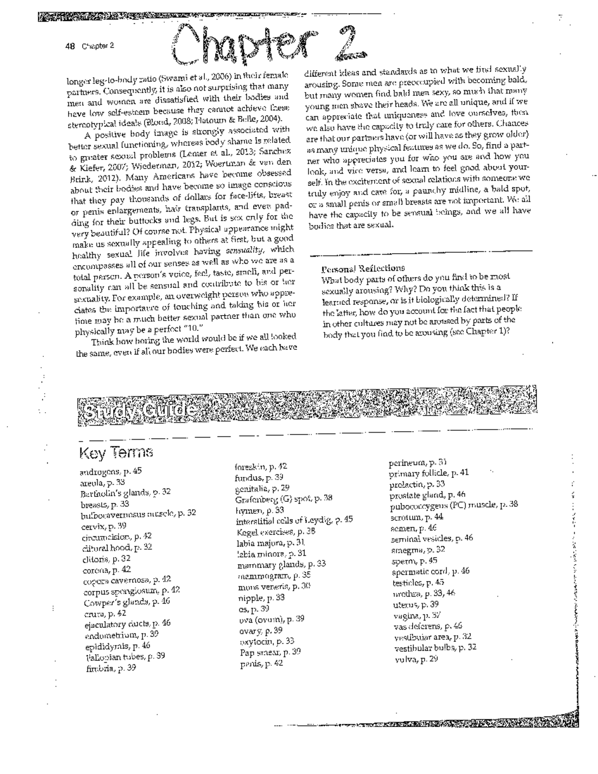 Chapter 2 Study Guide-1 - PSYCH 306 - Studocu