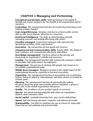Principles of Management Unit 1 - Milestone 1 - UNIT 1 — MILESTONE 1 20 ...