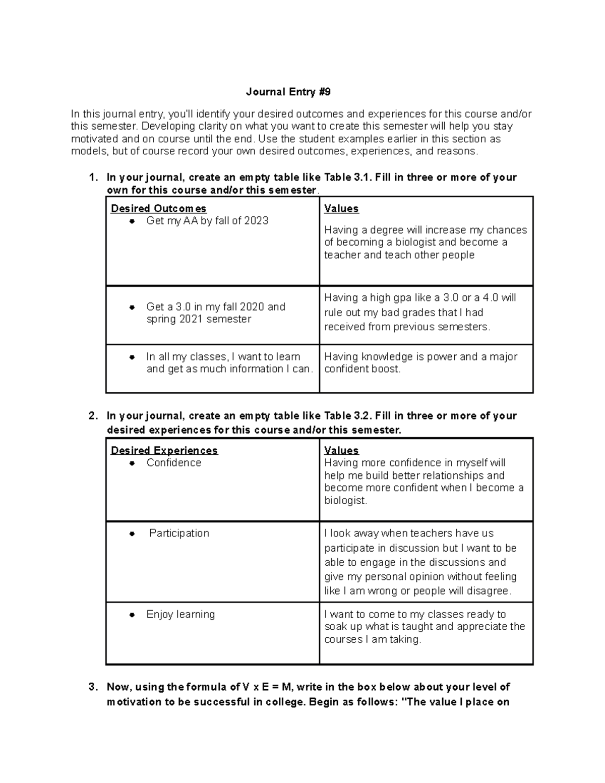 Untitled document-28 - journal entry - Journal Entry # In this journal ...