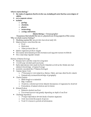 BIOL 1080 - 5 - BIOL 1080 Lecture Notes - Kevin Neves - Chapter 15 ...