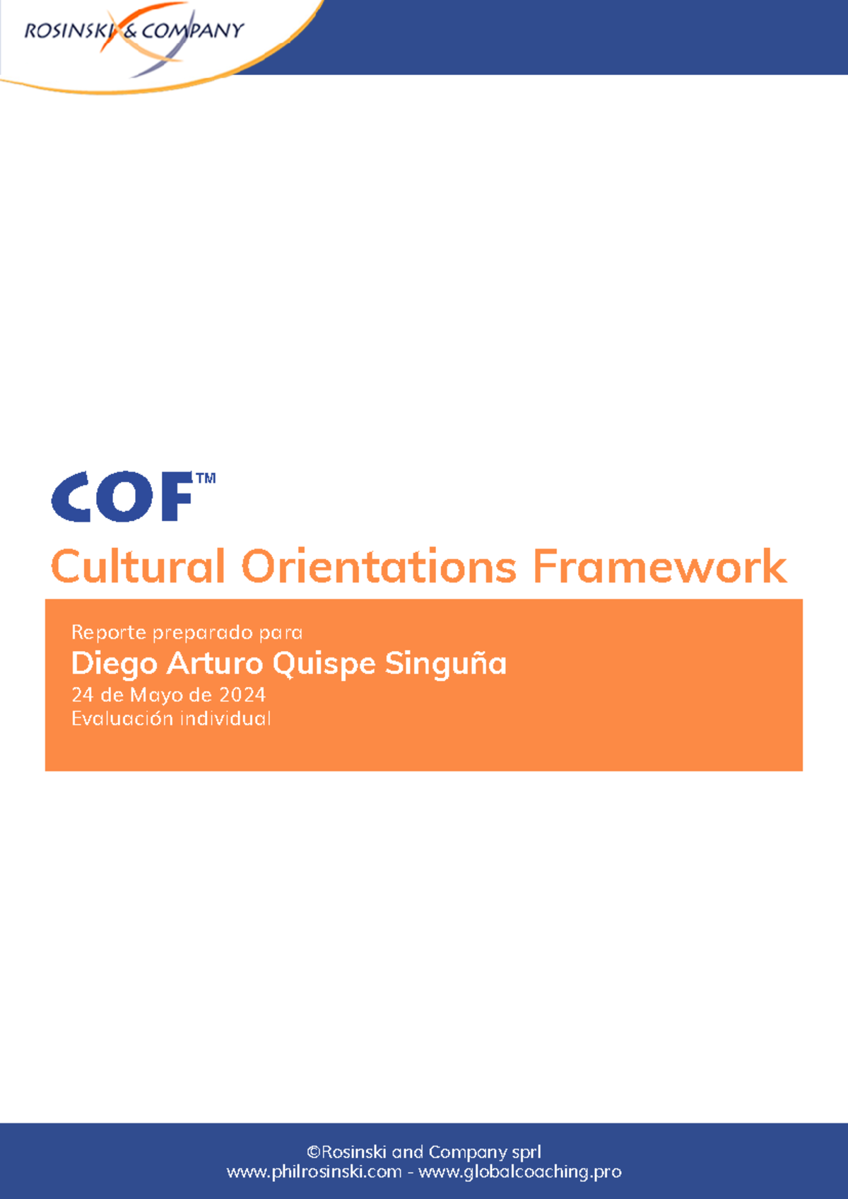 COF assessment Diego Arturo Quispe Singuña 24 May 2024 - ™ COF Cultural ...