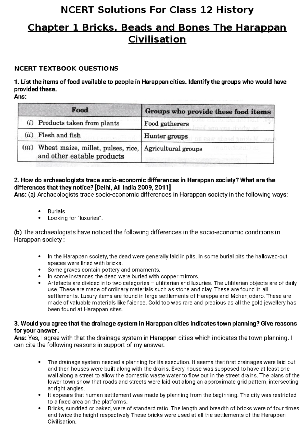 chapter 2 Kings, Farmers and Towns Early States and Economies - NCERT ...