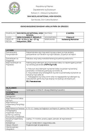 Grade 2- Filipino-DLP - Copy - Department of Education Region X ...