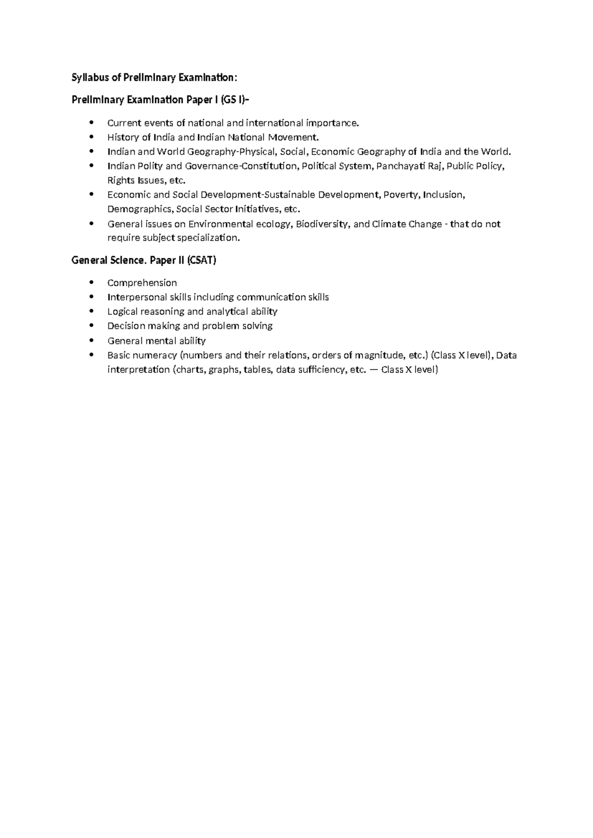 Syllabus-of-Preliminary-Examination - Syllabus of Preliminary ...