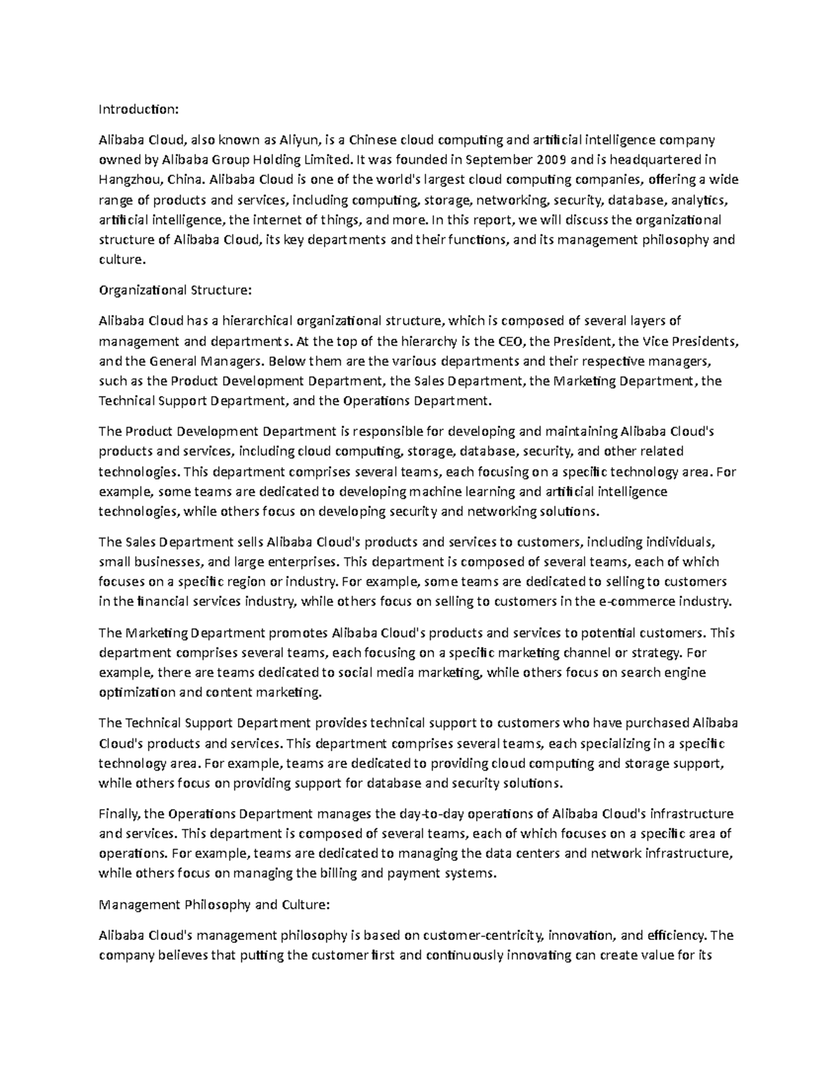 Alibaba Cloud 21 - Introduction: Alibaba Cloud, also known as Aliyun ...