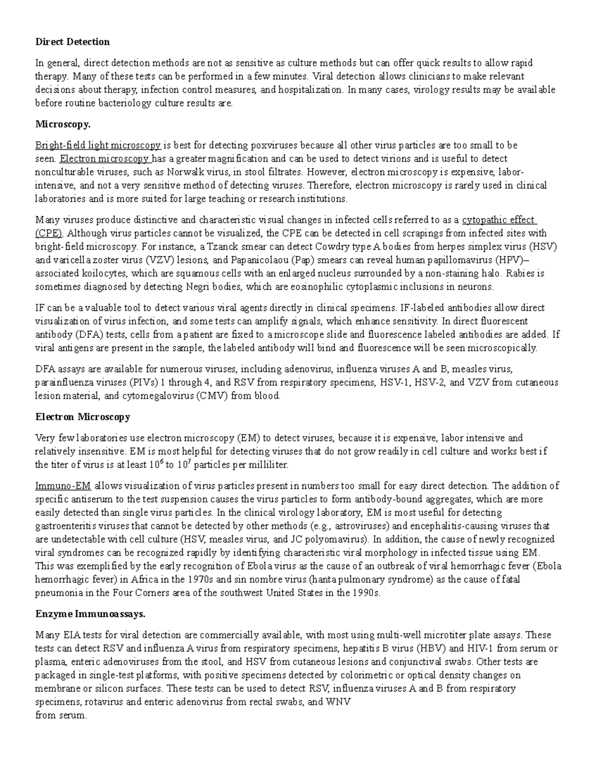 2Direct Detection MYCV311 LAB - Direct Detection In general, direct ...