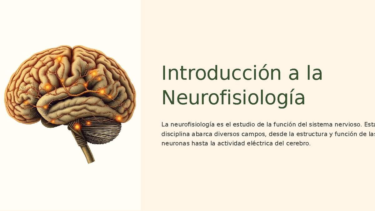 Introduccion-a-la-Neurofisiologia 1 - Introducción a la Neurofisiología ...
