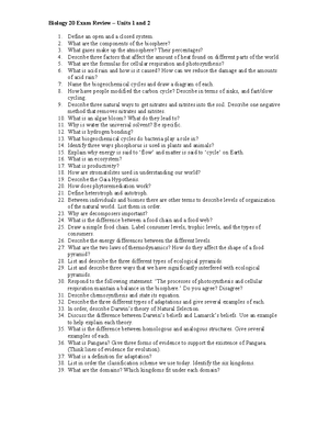 January biology 30 diploma and answers - Copyright 1997, the Crown in ...