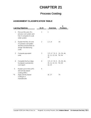 Accounting Principles Solution Chapter (26) - CHAPTER 26 Incremental Analysis and Capital ...