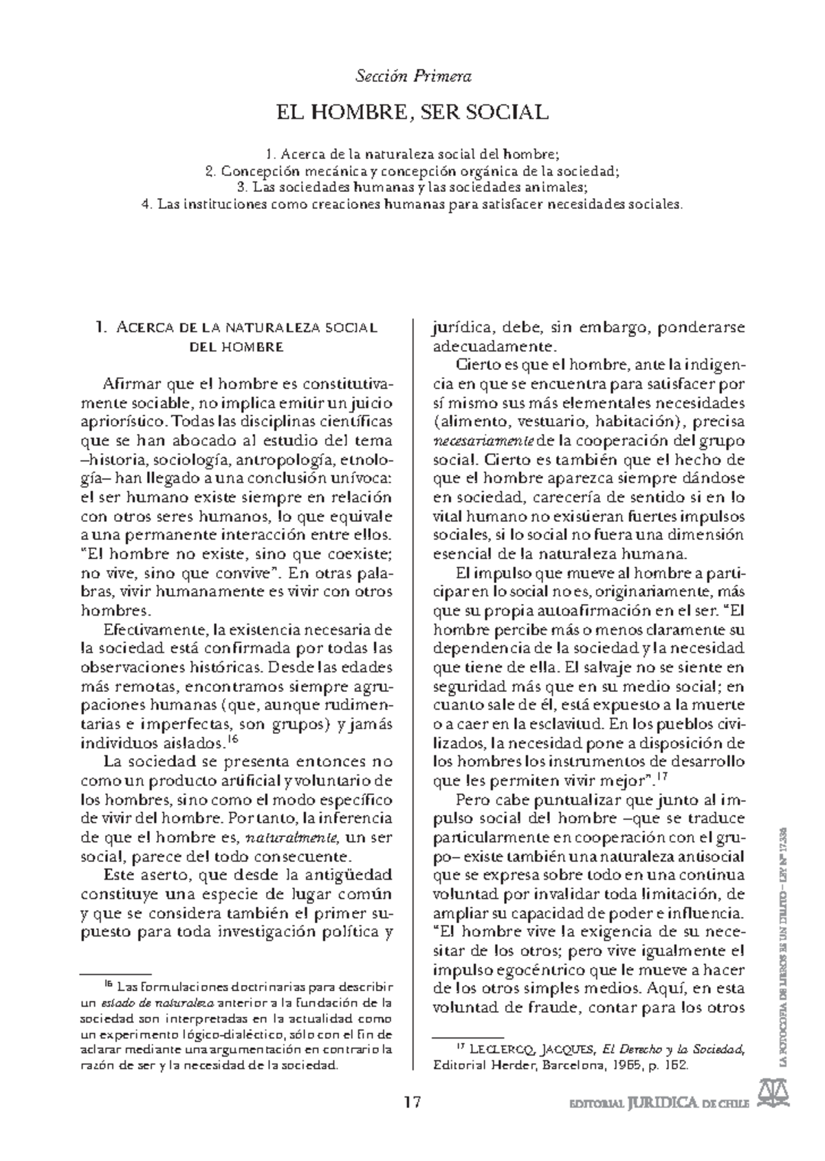 El Hombre Ser Social - .... - 1. ACERCA DE LA NATURALEZA SOCIAL DEL ...