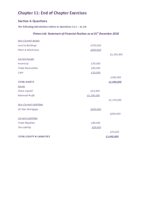 MAC4 Chapter 4 Exercises - CHAPTER 4: INCOME BASED VALUATION EXERCISES ...