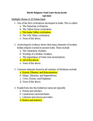 World Religions Basic Concepts - World Religions Phil 337 Basic ...