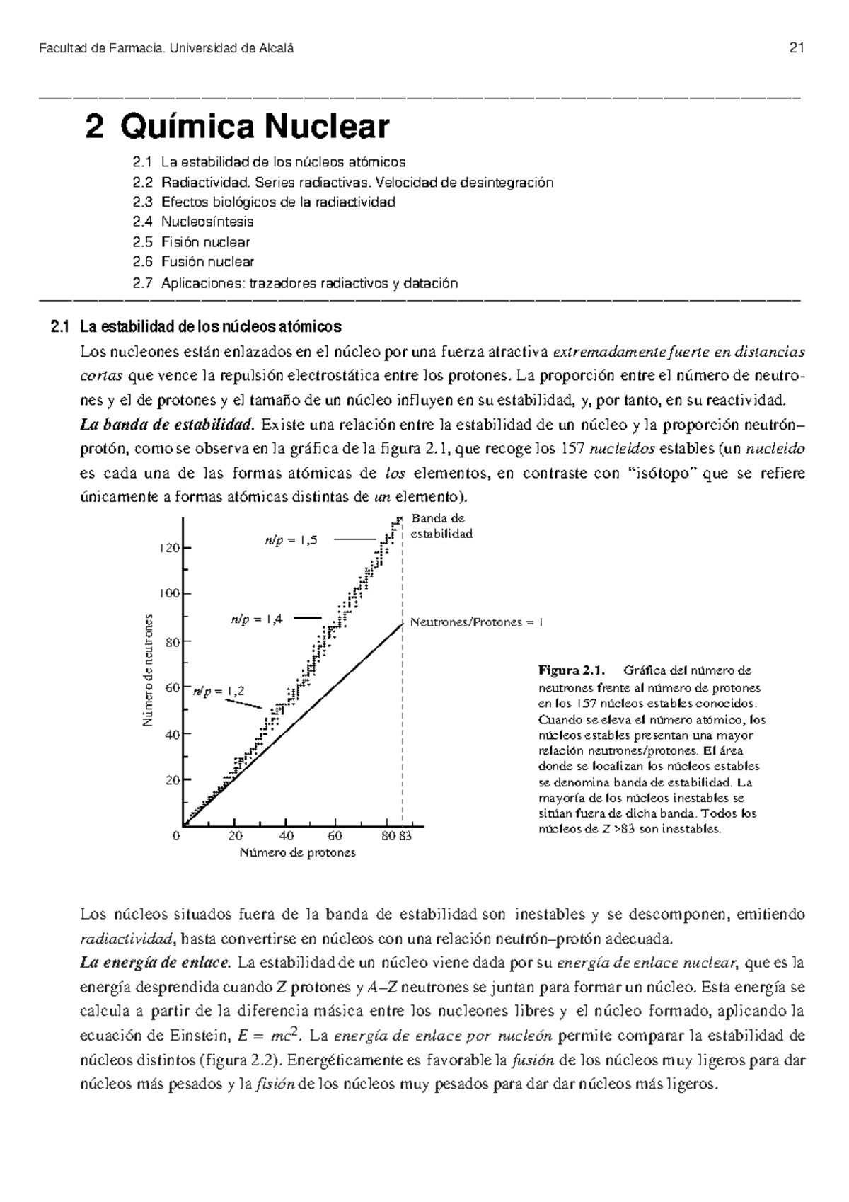 Guia 2 quimica nuclear - Guía teórico práctica - - Studocu