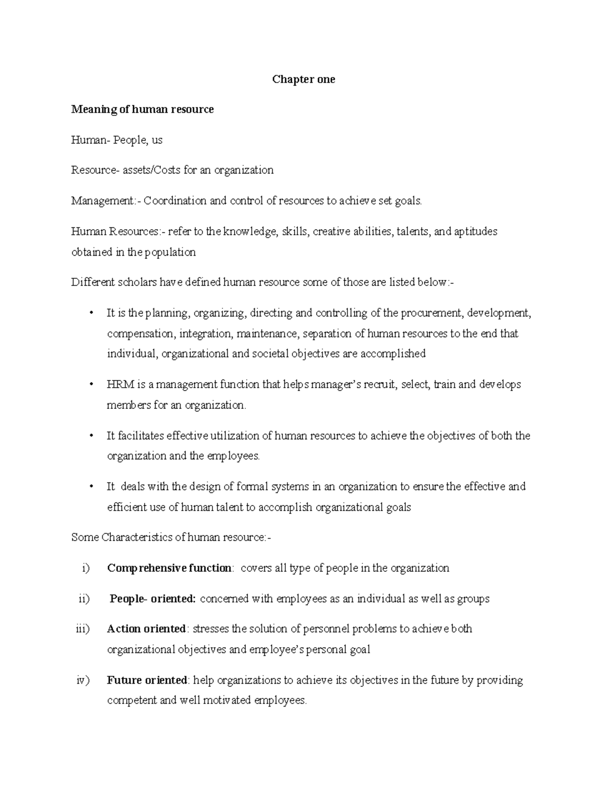 Beza - this assignment is useful for any college students - Chapter one ...