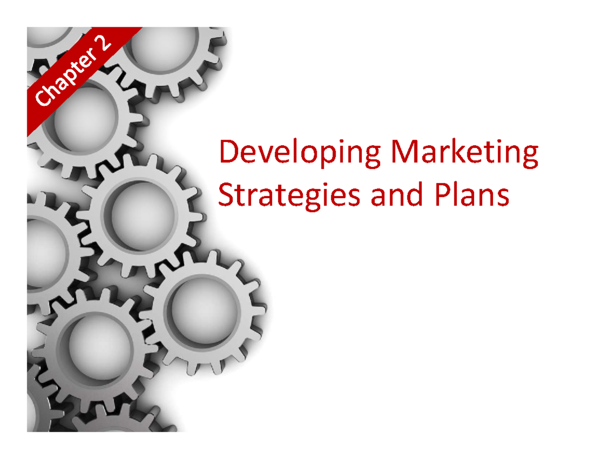 Chapter 2 pdf - Marketing - Warning: TT: undefined function: 32 Warning: Popup annotation has a ...