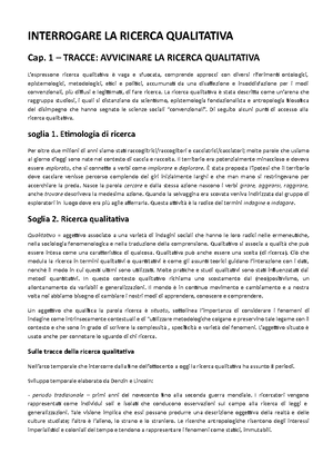 Domande metodologia - DOMANDE METODOLOGIA Quali elementi caratterizzano ...
