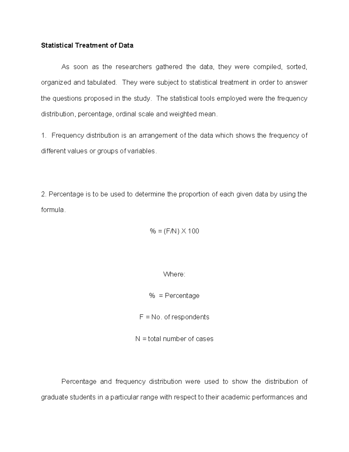 317893607 Statistical Treatment of Data - Statistical Treatment of Data ...