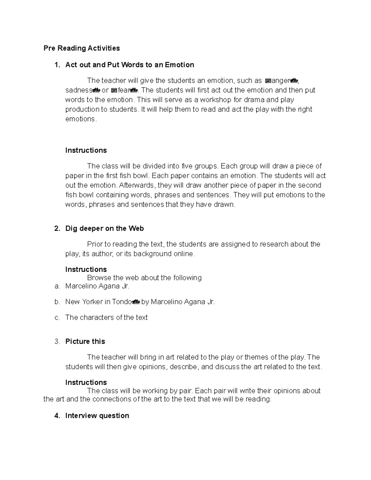 Pre While And Post Reading Activities All About Play BS Education