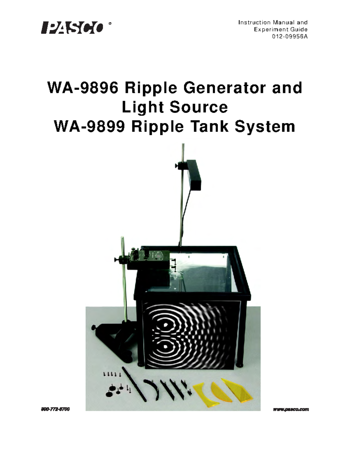 Ripple Generator and Light Source Manual WA 9896 - WA-9896 Ripple ...