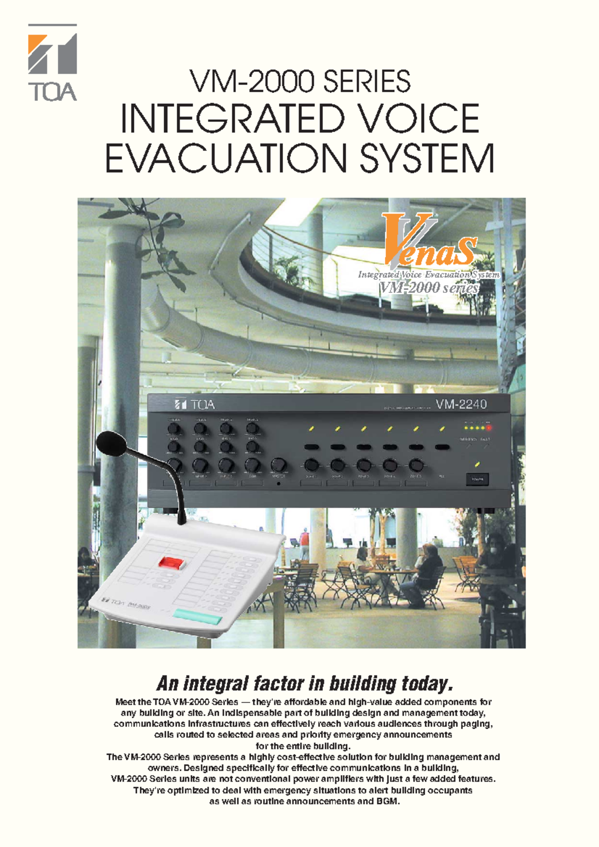 VM-2000 LEAF E+(0905)+833-61-344-2E) - An integral factor in building ...