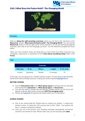 PS B2 ingles - Examen B2.2 UOC - Usa un vocabulario variado y rico ...