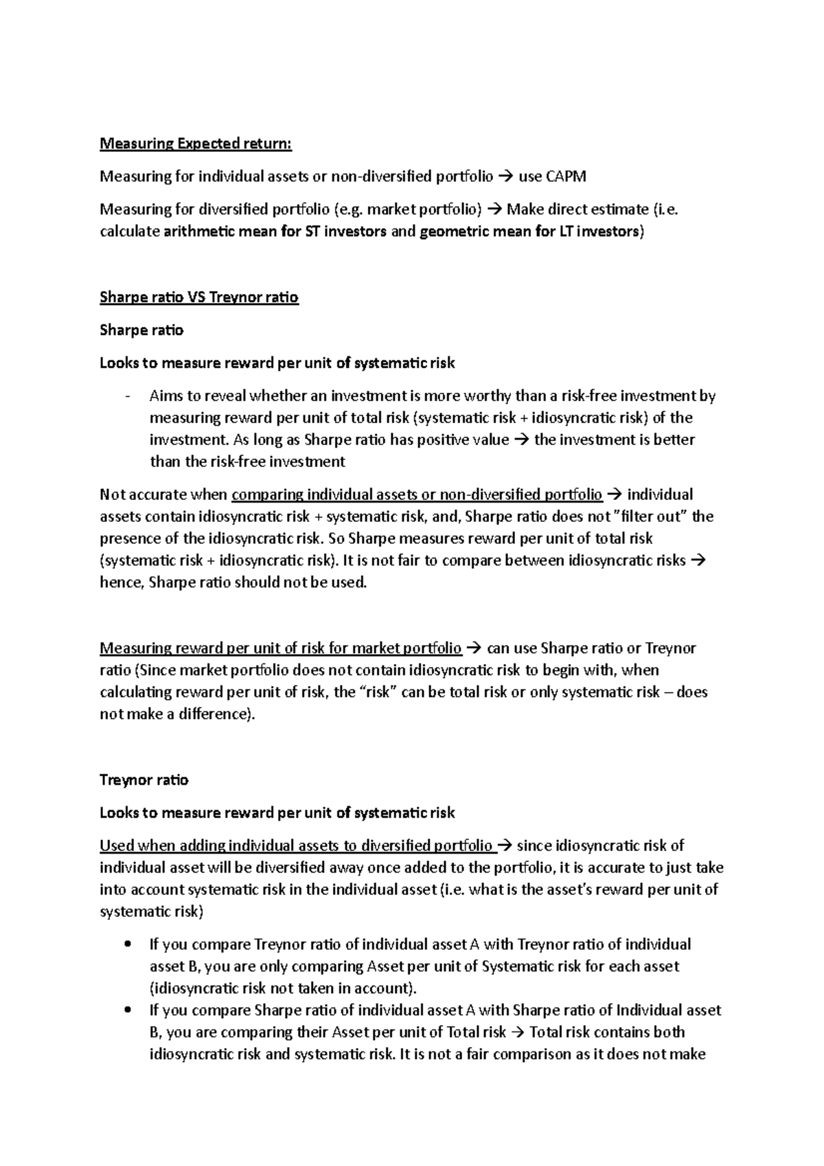 About CAPM And Treynor Vs Sharpe Ratio Measuring Expected Return about-capm-and-treynor-vs-sharpe-ratio-measuring-expected-return