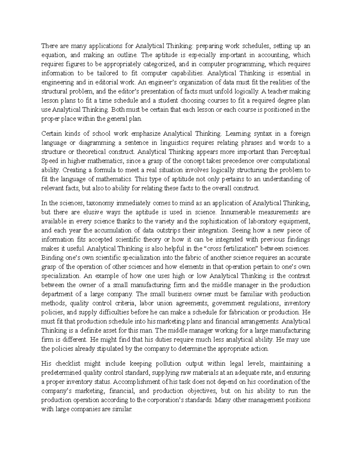 A Guide to the AIMS Program 2 - There are many applications for ...