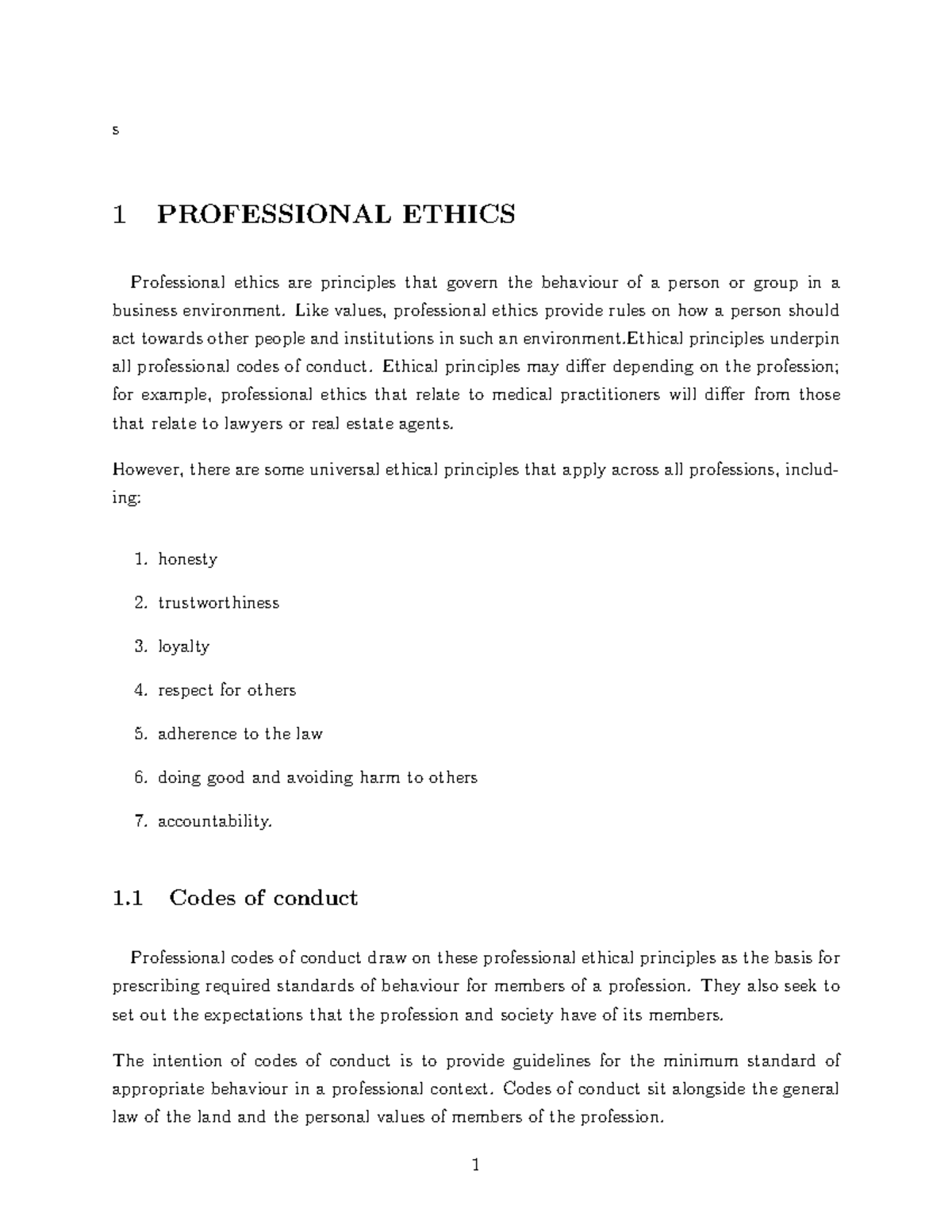 Professional ethics - Computer Networks - KTU - StuDocu