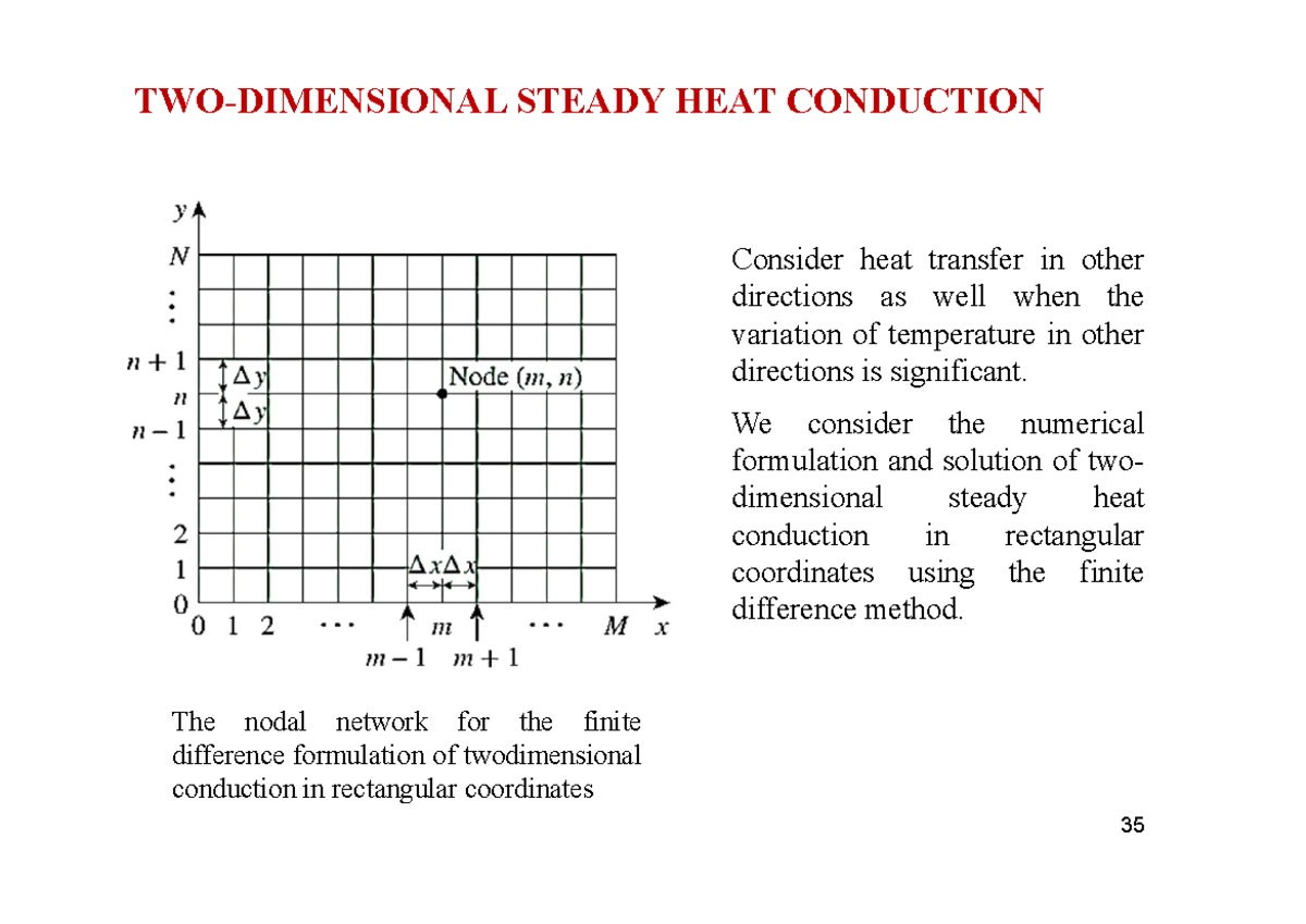 Metode Numerik Pada Perpindahan Panas Konduksi - TWO-DIMENSIONAL STEADY ...