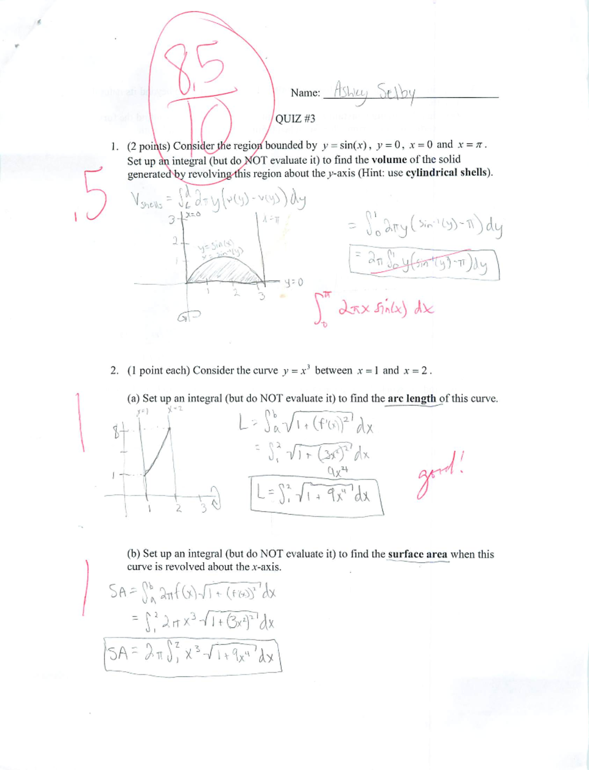 Quiz 3 Graded - Dr. Michael Fulkerson - MATH 2323 - Studocu