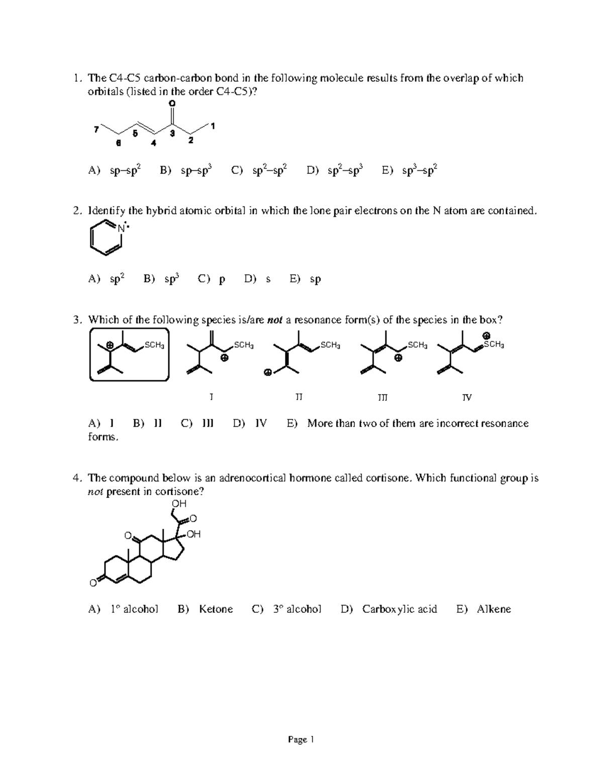 Final exam 2016, questions and answers - Warning: TT: undefined function: 32 The C4-C5 carbon ...
