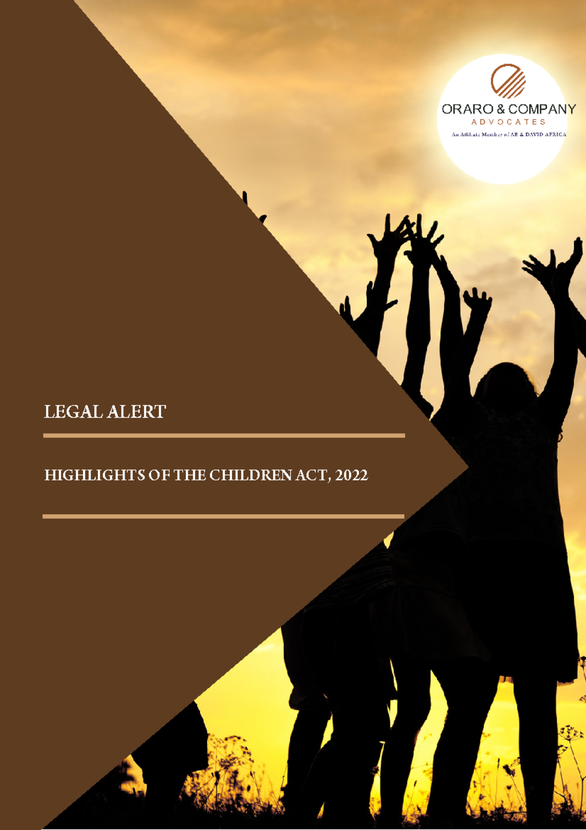 Highlights OF THE Children ACT 2022 - HIGHLIGHTS OF THE CHILDREN ACT ...