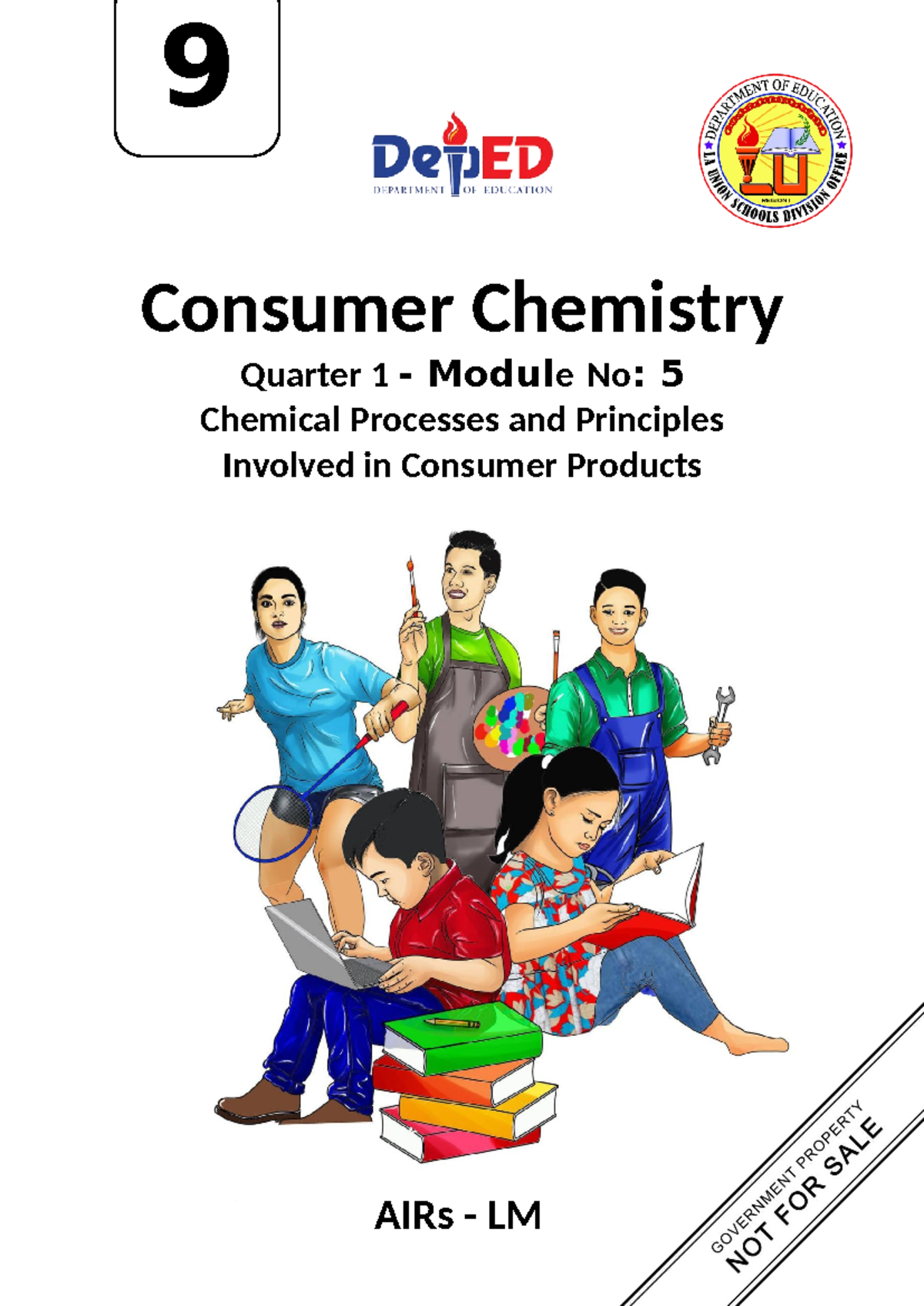 676277841 Consumer Chemistry 9 Module 5 - 9 AIRs - LM Consumer ...