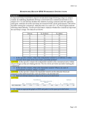 SPSS3 515B01 - SPSS answers - HOMEWORK: FACTORIAL DESIGN SPSS ...