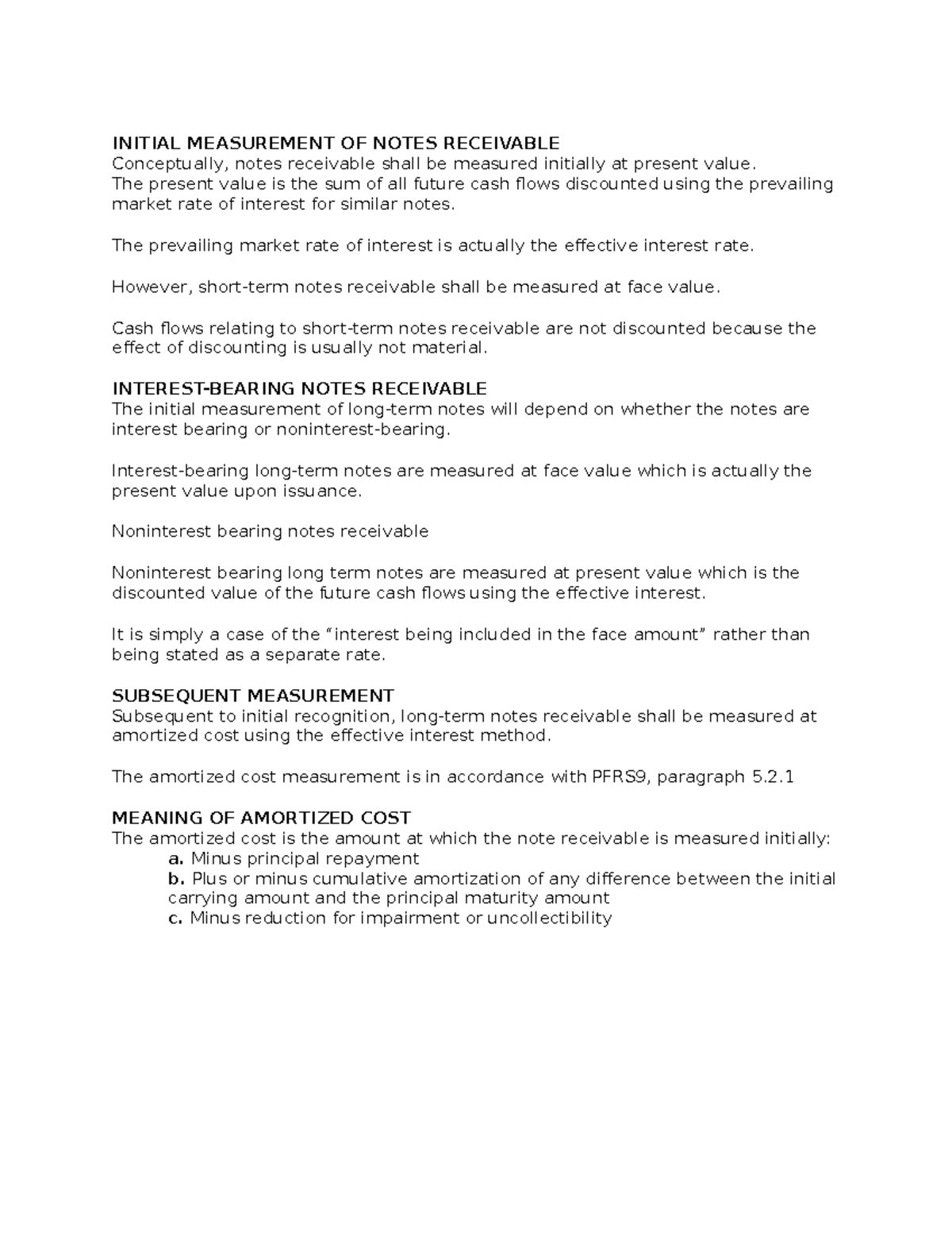 INTERMEDIATE ACCOUNTING- CPA JOURNEY LET'S GO!! - INITIAL MEASUREMENT ...