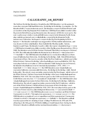 Calligraphy 146 TEST - The road to calil - Joseph Measom CALLIGRAPHY ...