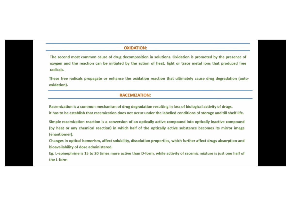 Preformulation studies of pharmaceutical dosage form - Pharmacy - Studocu