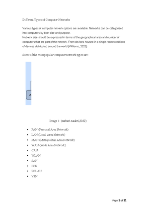 Unit 02 Networking - Holistic Assignment-1 - Higher Nationals Internal ...