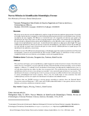 Manual de Buenas Practicas en la Escena DEL Crimen - MX - Manual de ...