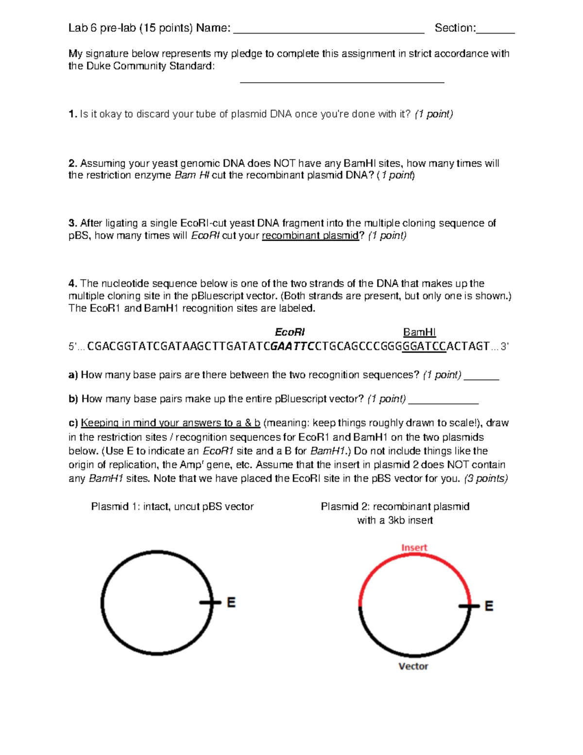 Lab 6 pre-lab 2-27-19 - Lab 6 pre-lab (15 points) Name ...