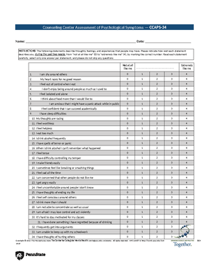 Mental health course - Mental health course Unit 1 Section 1 Define ...