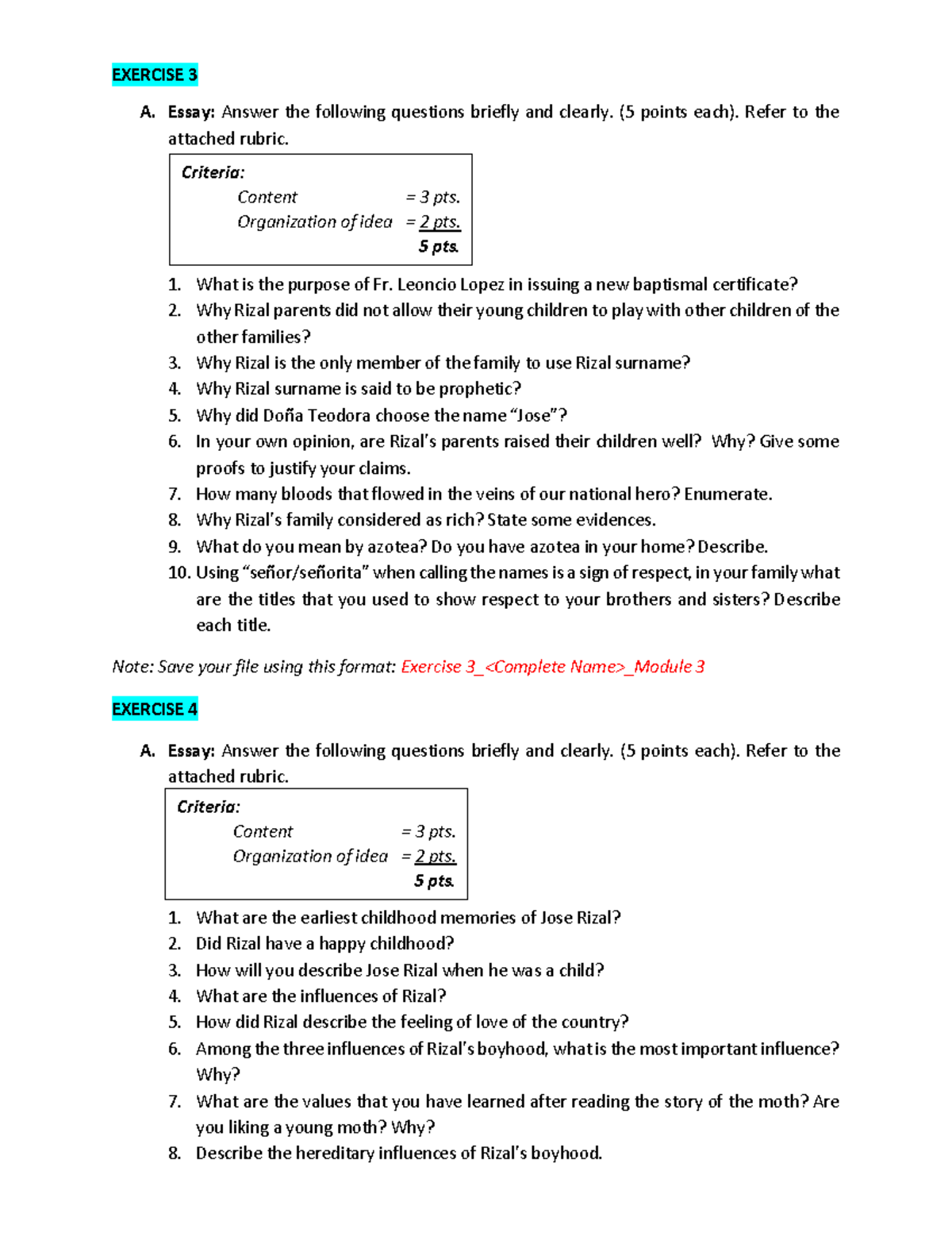 Exercise 3 4 5 Module 3Exercise 3 4 5 Module 3Exercise 3 4 5 Module 3 ...