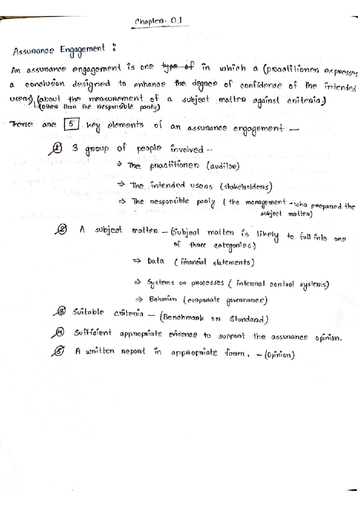 Audit notes - You can have some information from the file. - Audit ...