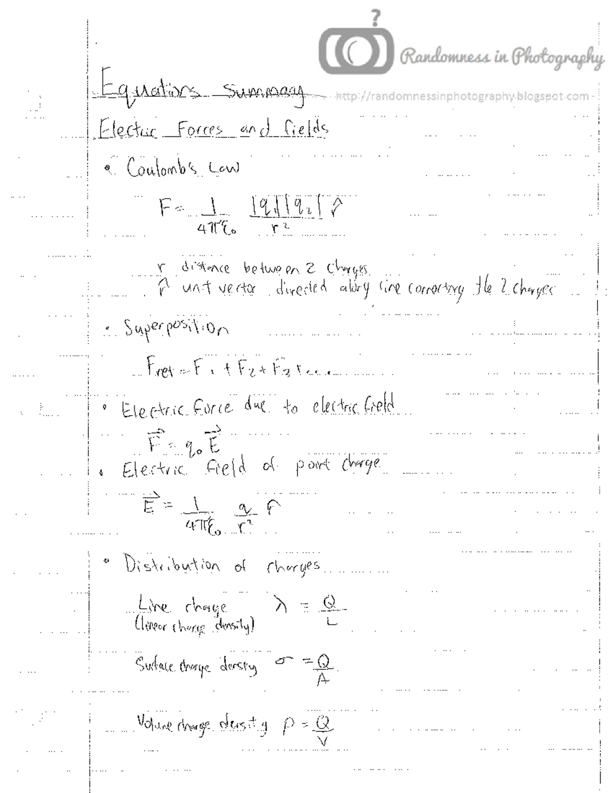 PHYS 259 Notes (Shared) - Chemical 505 - Studocu