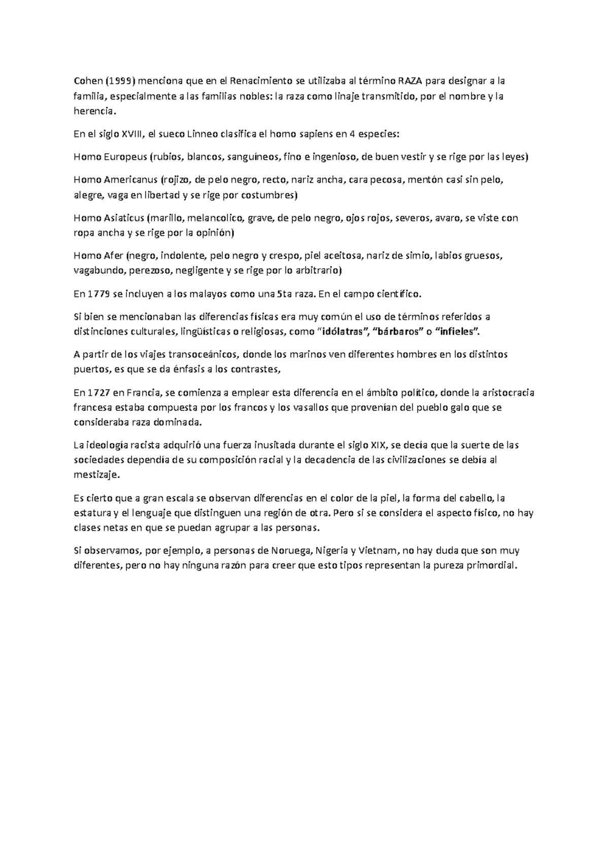 Crizol de resa por Cohen - Cohen (1999) menciona que en el Renacimiento ...